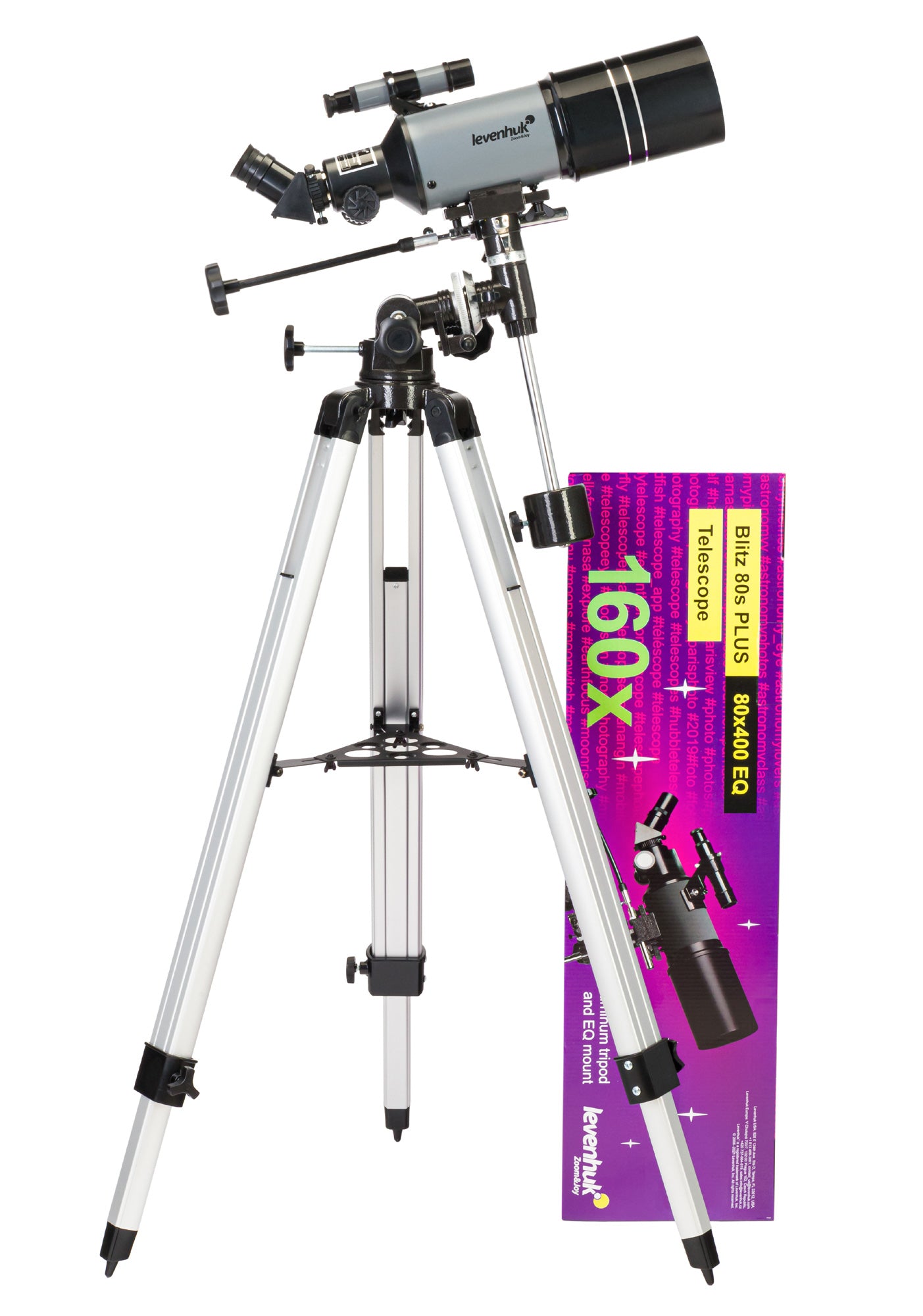 Telescopio 80/400 Blitz PLUS EQ1 – Astro Telescopios